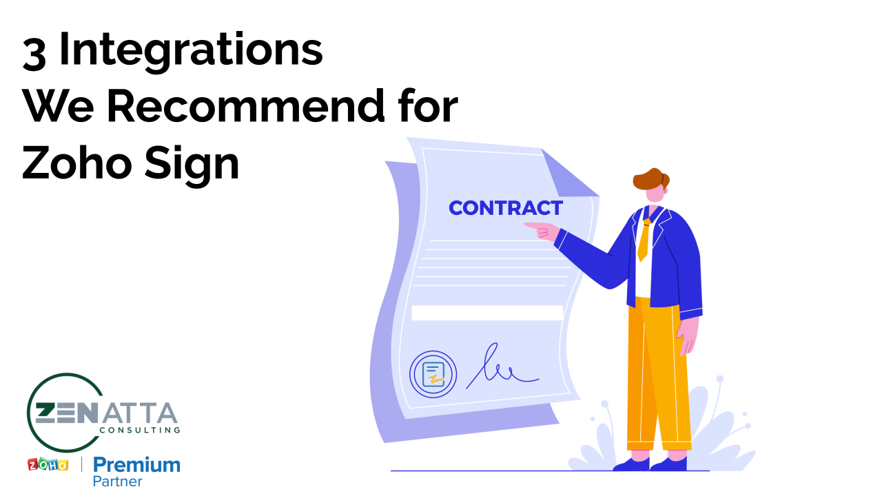 Zoho Sign Review, Articles, Guides, & Video Tutorials - Zenatta Consulting