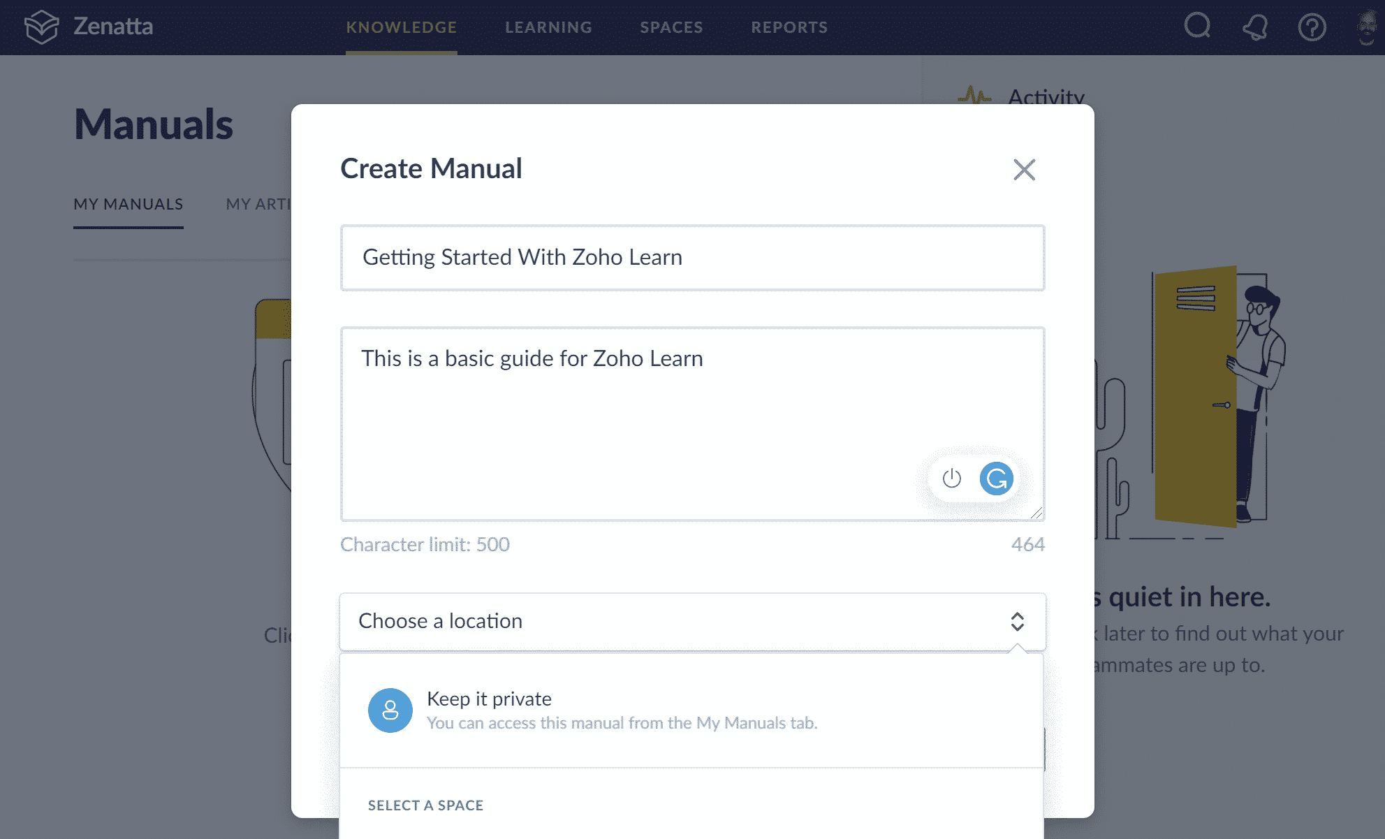Zoho Learn Full Product Tutorial - Zenatta Consulting