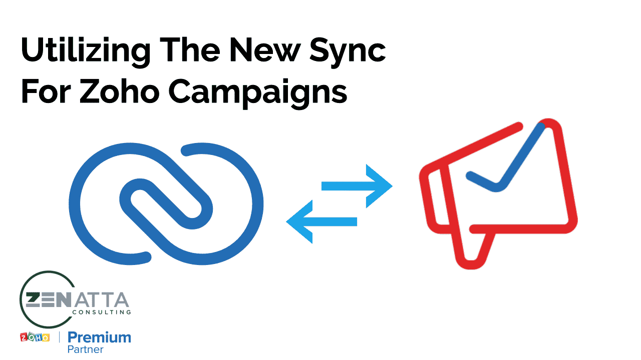 Utilizing The New Sync For Zoho Campaigns - Zenatta Consulting