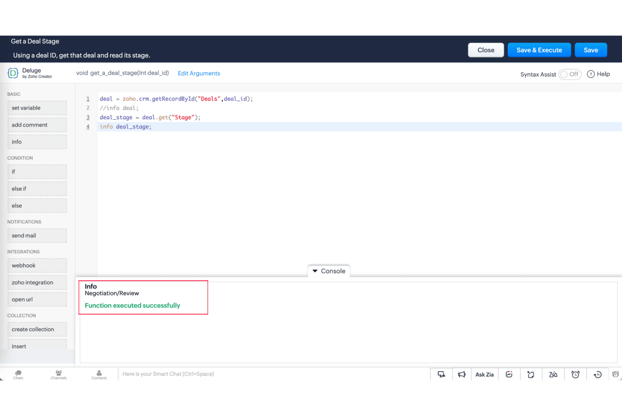 Getting Started With Deluge - Reading Data - Zenatta Consulting