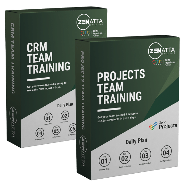 Zoho Training Courses For Teams - Zenatta Consulting