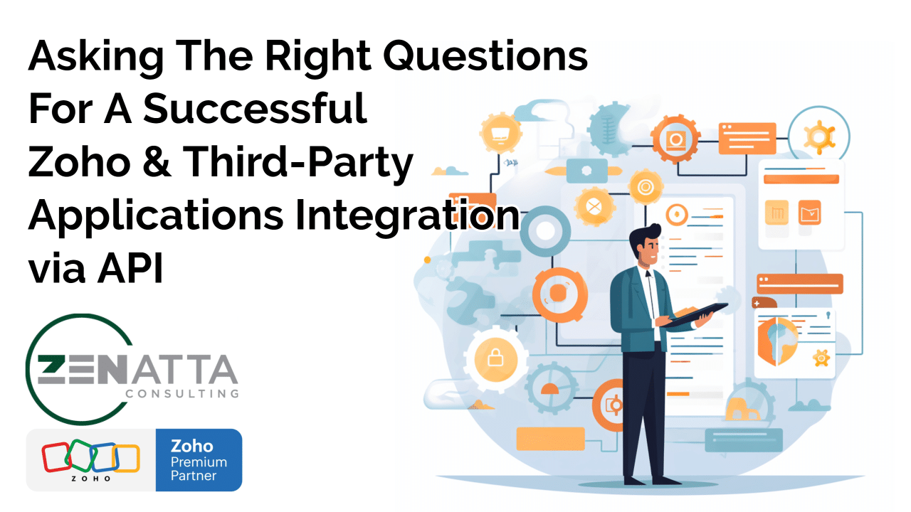 Asking The Right Questions For A Successful Zoho and Third-Party ...